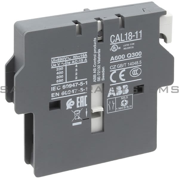 CAL18-11 Abb In stock and ready to ship - Santa Clara Systems