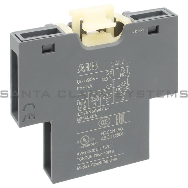 Abb Auxiliary Contact | CAL4-11 CAL4-11 En stock y listos para enviar - Santa Clara Systems