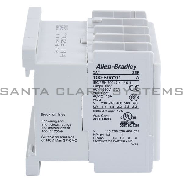 100-K05DJ01 Allen Bradley In stock and ready to ship - Santa Clara Systems