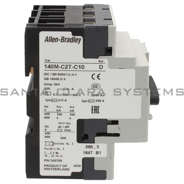 140M-C2T-C10 Allen Bradley In stock and ready to ship - Santa Clara Systems