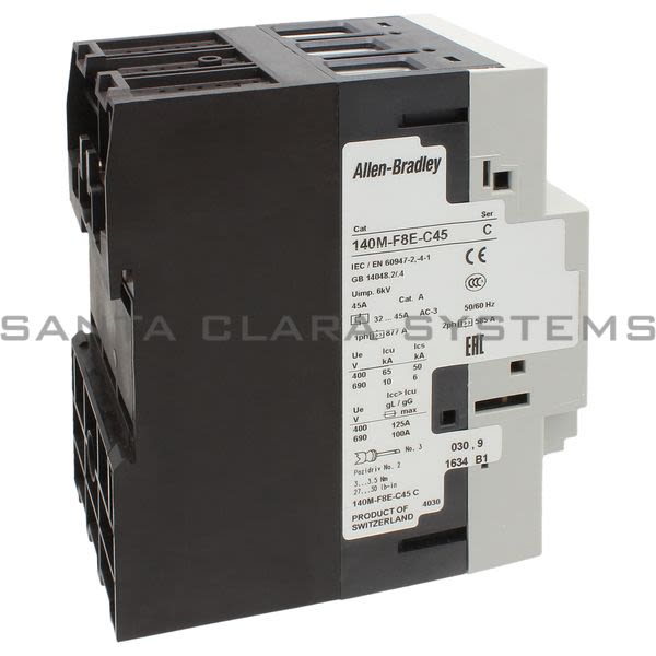 140M-F8E-C45-CX Allen Bradley In stock and ready to ship - Santa Clara Systems