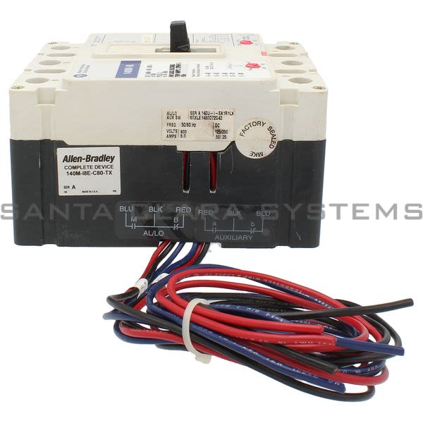 140M-I8E-C80-TX Allen Bradley Motor Protection Circuit Breaker - Santa ...