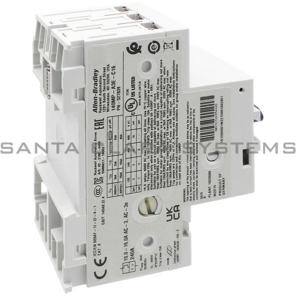 140MP-A3E-C16 Allen Bradley In stock and ready to ship - Santa Clara ...