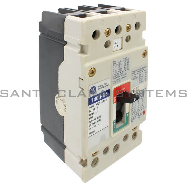 140U-H6C3-C60 Allen Bradley Circuit Breaker - Santa Clara Systems