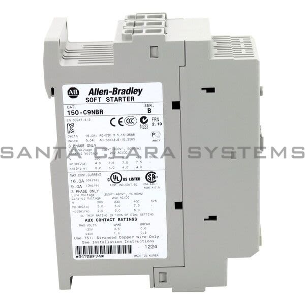 150-C9NBR Allen Bradley In stock and ready to ship - Santa Clara Systems