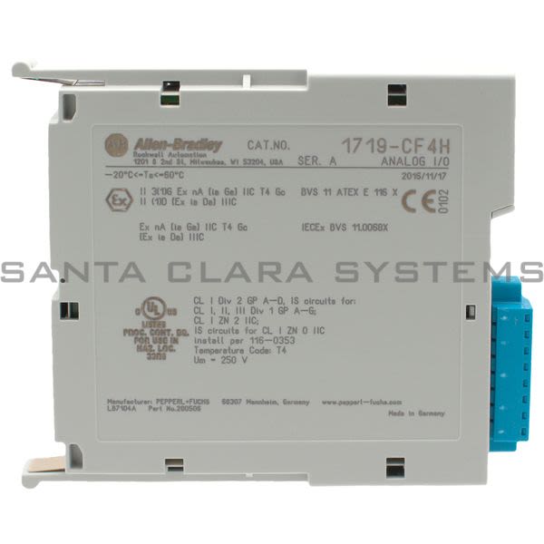 1719-CF4H Allen Bradley Analog Configurable Module | Ex I/O 4-Channel ...