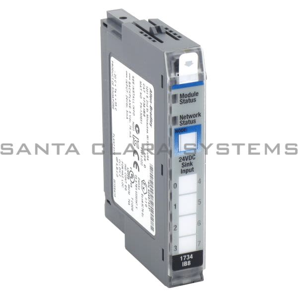 1734-IB8 Allen Bradley Point Digital DC Input Module - Santa Clara Systems 1734-IB8 Allen Bradley Point Digital DC Input Module - Santa Clara Systems