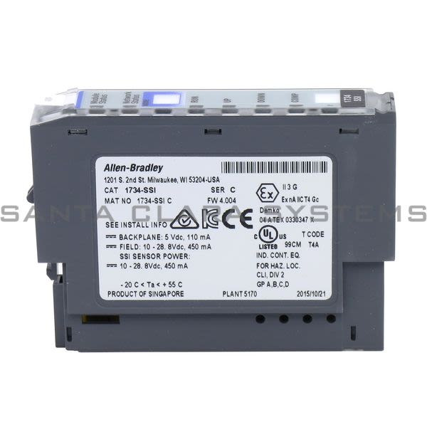 1734-SSI Allen Bradley In stock and ready to ship - Santa Clara Systems