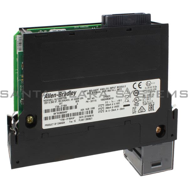 1756-IF16IH Allen Bradley In stock and ready to ship - Santa Clara Systems