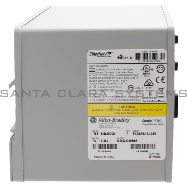 1783-BMS20CGN Allen Bradley In stock and ready to ship - Santa Clara ...