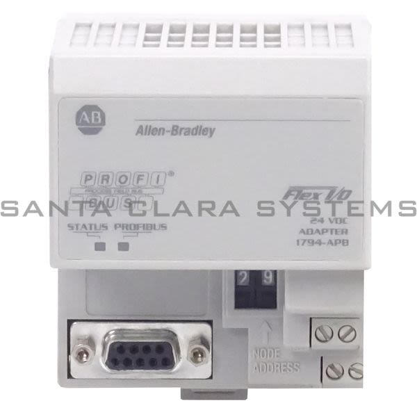 1794-APB Allen Bradley PROFIBUS DP Adapter | FlexLogix I/O - Santa Clara Systems
