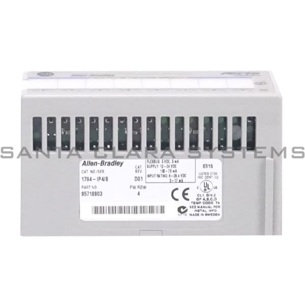 1794-IP4 Allen Bradley In stock and ready to ship - Santa Clara Systems