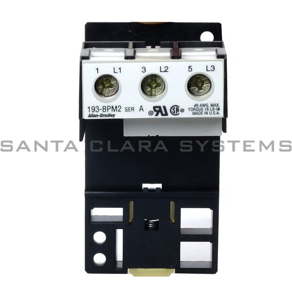 193-BPM2 Allen Bradley In stock and ready to ship - Santa Clara Systems