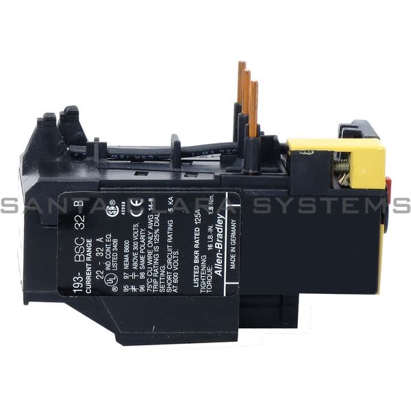 193-BSC32 Allen Bradley In stock and ready to ship - Santa Clara Systems