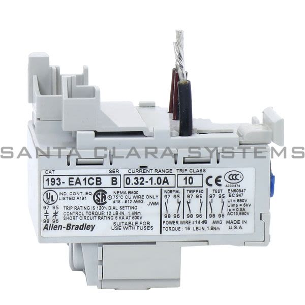 193-EA1CB Allen Bradley In stock and ready to ship - Santa Clara Systems