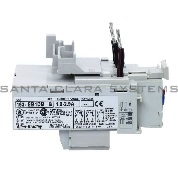193-EB1DB Allen Bradley In stock and ready to ship - Santa Clara Systems