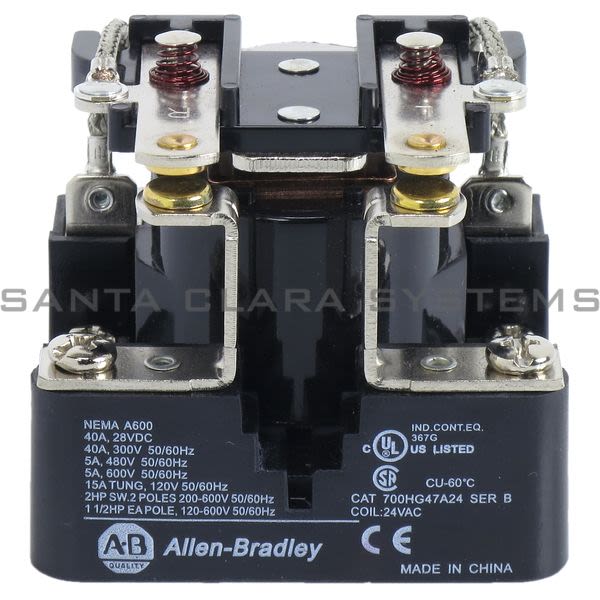 700-HG47A24 Allen Bradley Power Relay - Santa Clara Systems