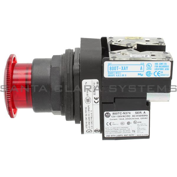 800H-FRXTQH2RAY Allen Bradley Push Button - Santa Clara Systems
