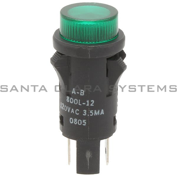 800L-12L10GS Allen Bradley LED Indicator Light Green - Santa Clara Systems