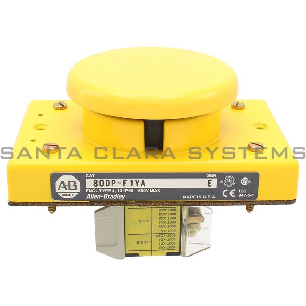 800P-F1YA Allen Bradley In stock and ready to ship - Santa Clara Systems