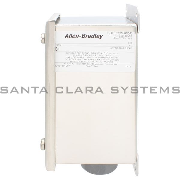 800R-2HZ4 Allen Bradley In stock and ready to ship - Santa Clara Systems