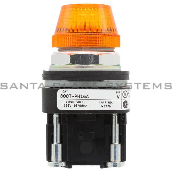 Allen Bradley Pilot Light 800T-PH16A En stock y listos para enviar - Santa Clara Systems