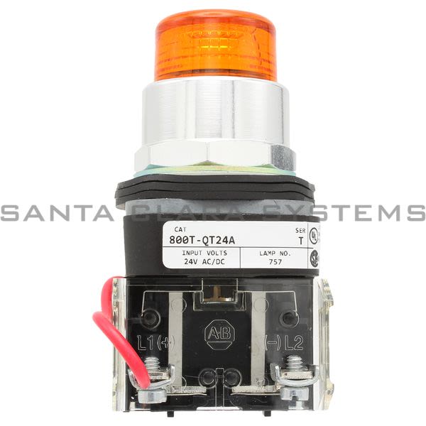 Allen Bradley Pilot Light 800T-QT24A En stock y listos para enviar - Santa Clara Systems