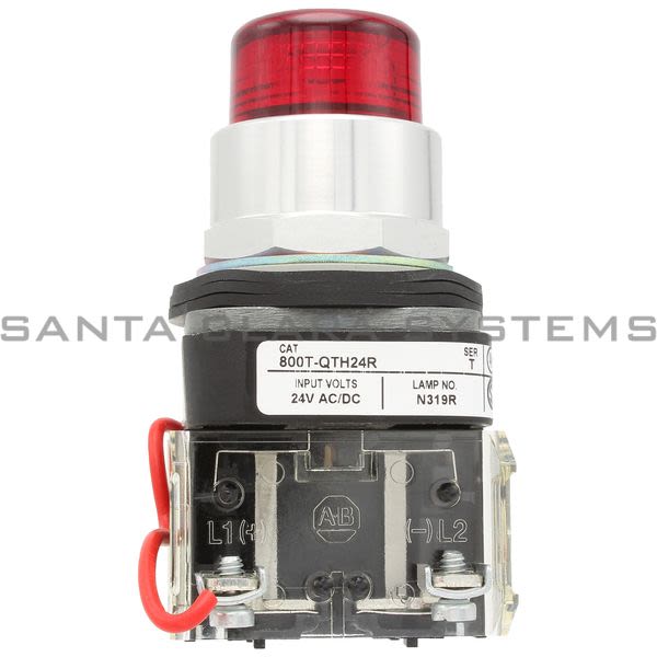 Allen Bradley Pilot Light 800T-QTH24R En stock y listos para enviar - Santa Clara Systems