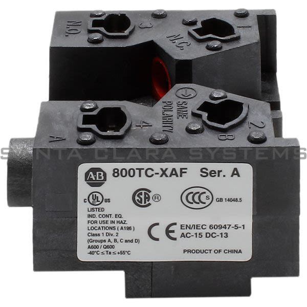 800TC-XAF Allen Bradley In stock and ready to ship - Santa Clara Systems