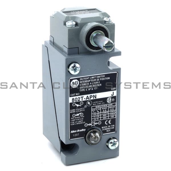 802T-APN Allen Bradley In stock and ready to ship - Santa Clara Systems