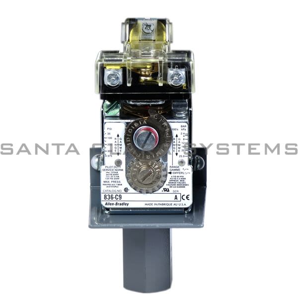 836-C9 Allen Bradley In stock and ready to ship - Santa Clara Systems