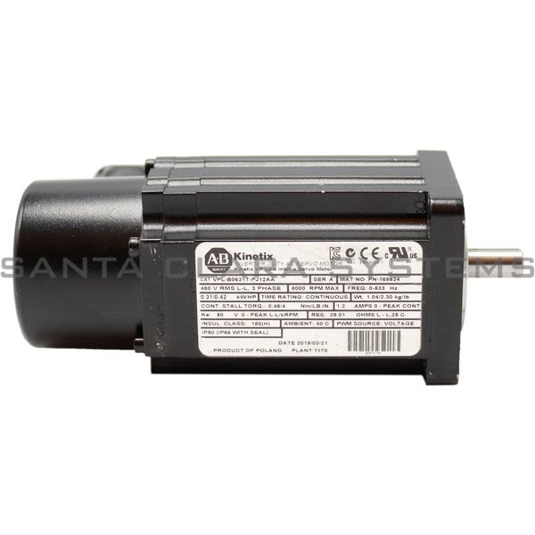 VPL-B0631T-PJ12AA Allen Bradley In stock and ready to ship - Santa ...