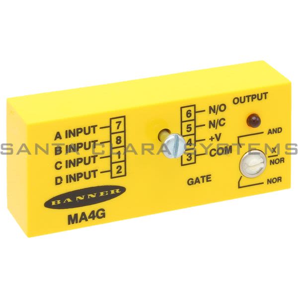 MA4G-25417 Banner Logic Module | MICRO-AMP - Santa Clara Systems