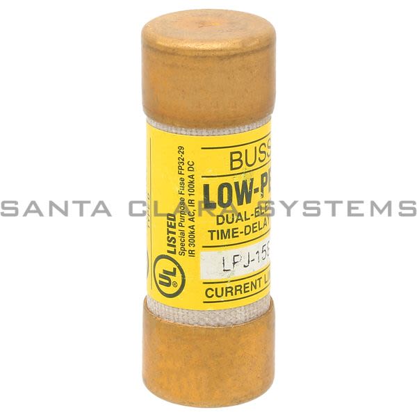 LPJ-15SP Bussmann In stock and ready to ship - Santa Clara Systems