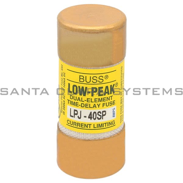 LPJ-40SP Bussmann In stock and ready to ship - Santa Clara Systems