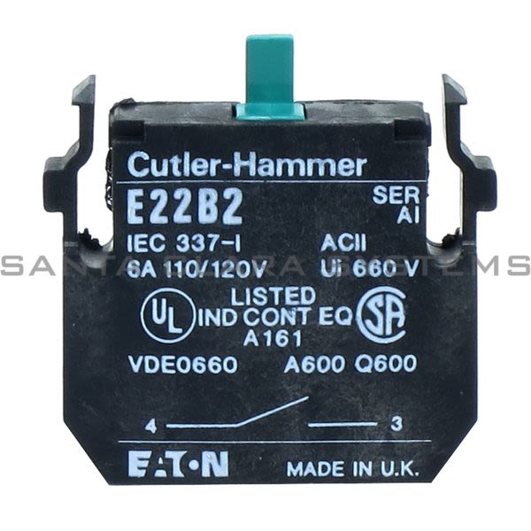 E22B2 Cutler-Hammer In stock and ready to ship - Santa Clara Systems