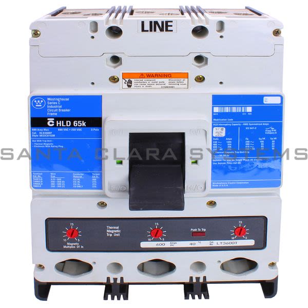 HLD3600F Cutler-Hammer In stock and ready to ship - Santa Clara Systems