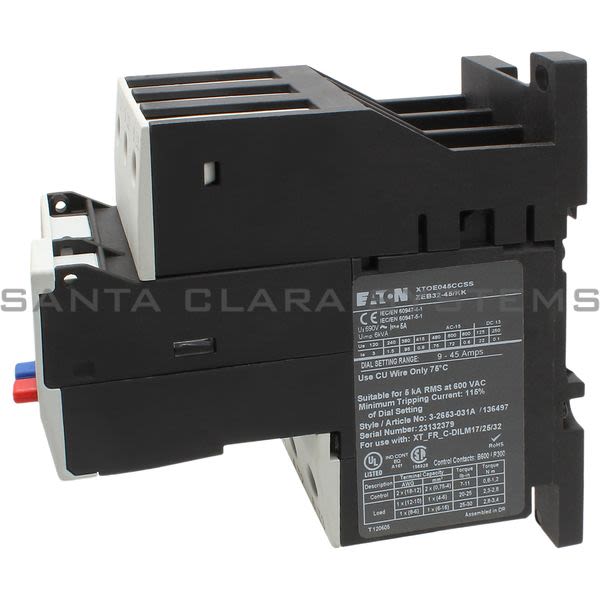 XTOE045CCSS Cutler-Hammer In stock and ready to ship - Santa Clara Systems