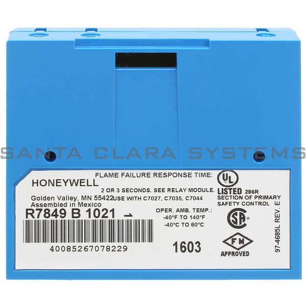 R7849B1021 Honeywell In stock and ready to ship - Santa Clara Systems