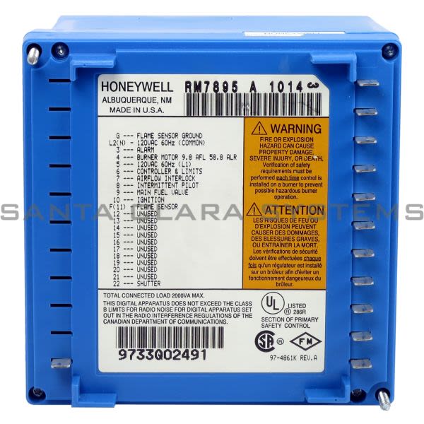 RM7895A1014 Honeywell In stock and ready to ship - Santa Clara Systems