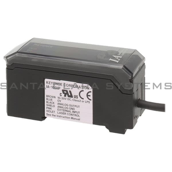 IA-1000 Keyence Laser Sensor Analog - Santa Clara Systems
