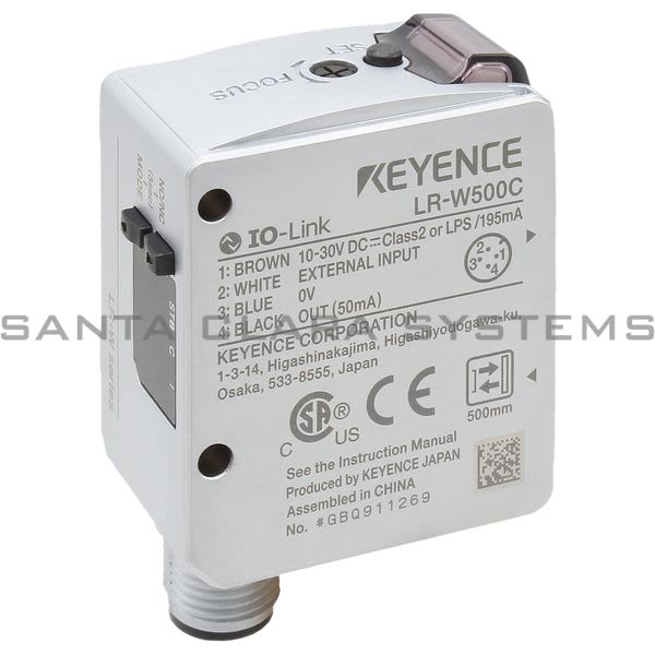 LR-W500C Keyence In stock and ready to ship - Santa Clara Systems