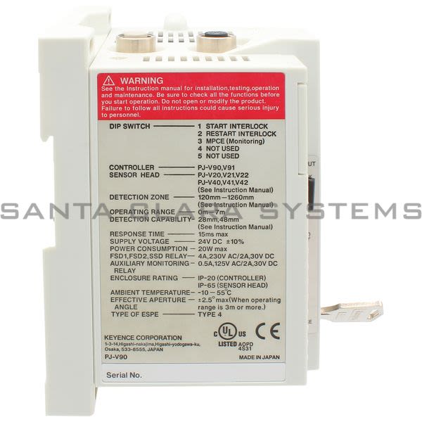 PJ-V90 Keyence In stock and ready to ship - Santa Clara Systems