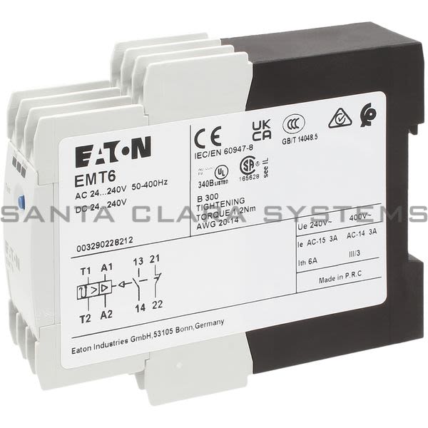 EMT6 Moeller In stock and ready to ship - Santa Clara Systems