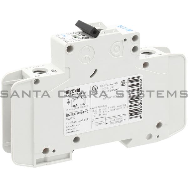 FAZ-C10-1-NA-DC Moeller In stock and ready to ship - Santa Clara Systems