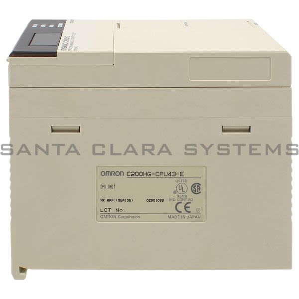 C200HG-CPU43-E Omron In stock and ready to ship - Santa Clara Systems