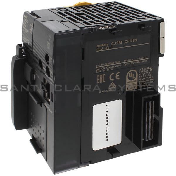 CJ2M-CPU33 Omron In stock and ready to ship - Santa Clara Systems
