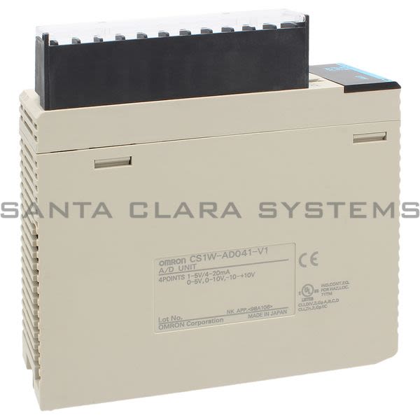 CS1W-AD041-V1 Omron In stock and ready to ship - Santa Clara Systems