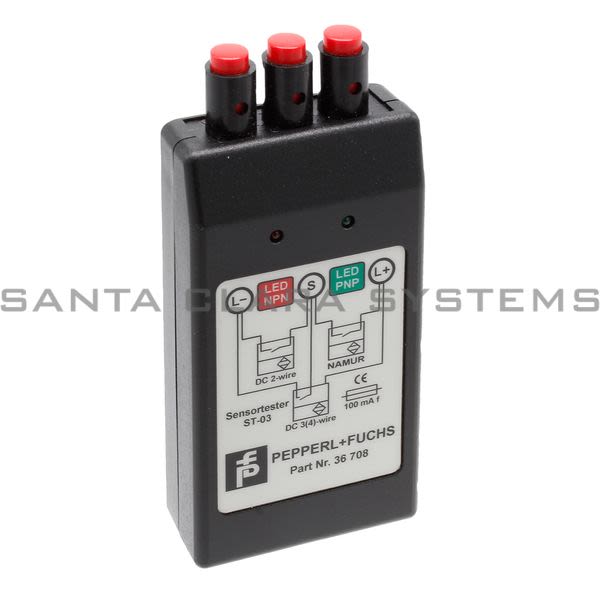 36708 Pepperl+fuchs Sensortester ST-03 - Santa Clara Systems