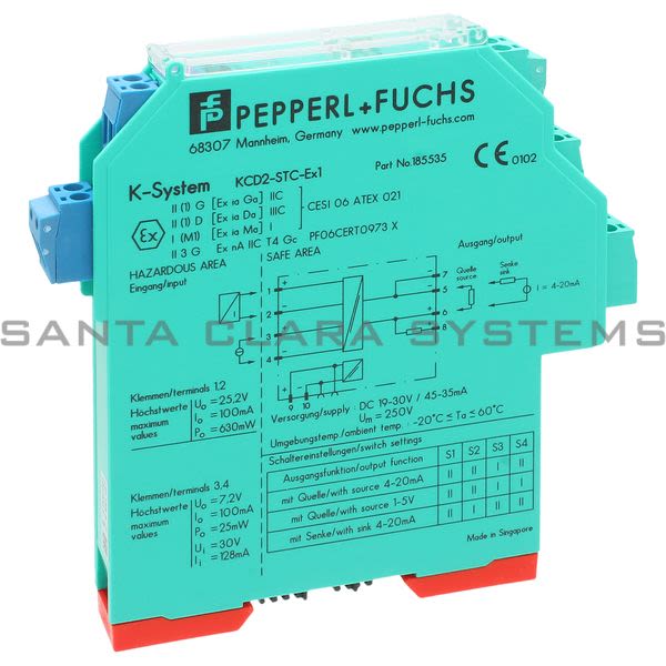 KCD2-STC-EX1 Pepperl+fuchs In stock and ready to ship - Santa Clara Systems